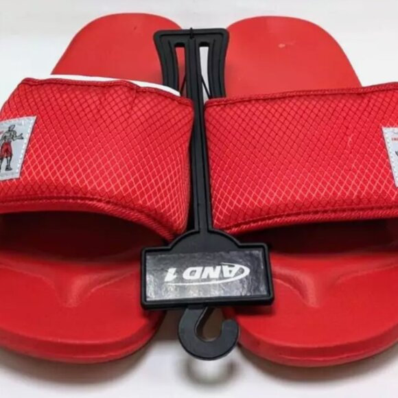 And1 | Shoes | And Mens Red Puffer Slide Sandals Size 1 | Poshmark